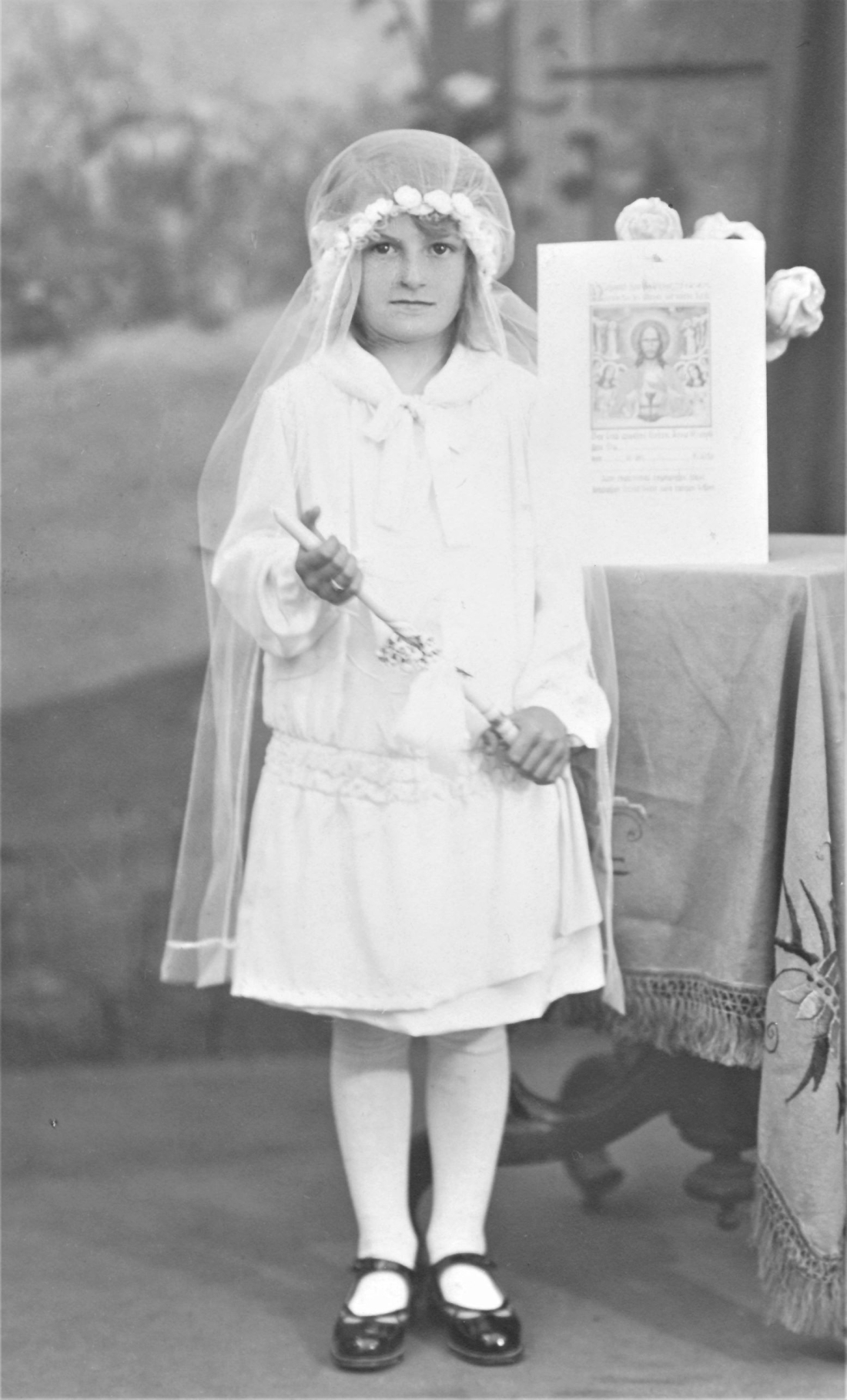 Erstkommunion Anna Gaal (verh. Glavanovits - *1923 /+2004 ...